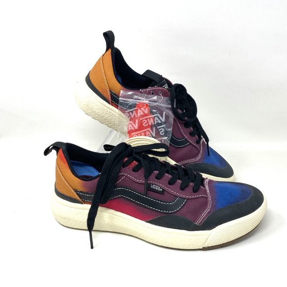 Vans | Shoes | Vans Blue Red Ultrarange Exo Se Shoes Womens Low Top ...